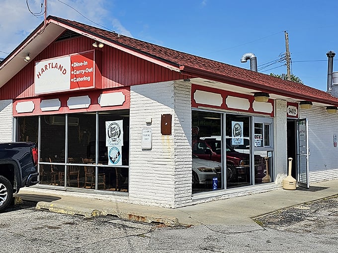 This unassuming white building holds secrets that would make any barbecue lover's heart skip beats.