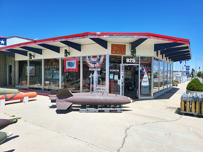 The Hawthorne Ordnance Museum - where military history meets small-town charm in unexpected ways.
