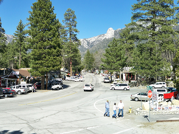 Idyllwild's tree-lined streets invite you to slow down and savor the mountain town magic around every corner.