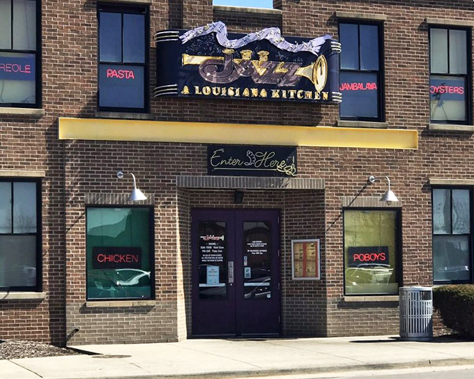 Jazz's brick facade and neon signs create that perfect New Orleans vibe &ndash; like Bourbon Street took a Midwest vacation.