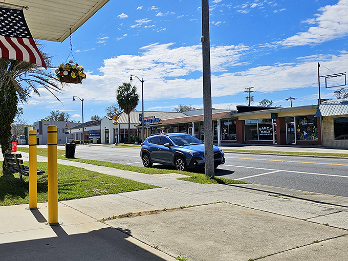 Keystone Heights' downtown strip offers small-town necessities without big-city hassles. The kind of place where errands become social events.