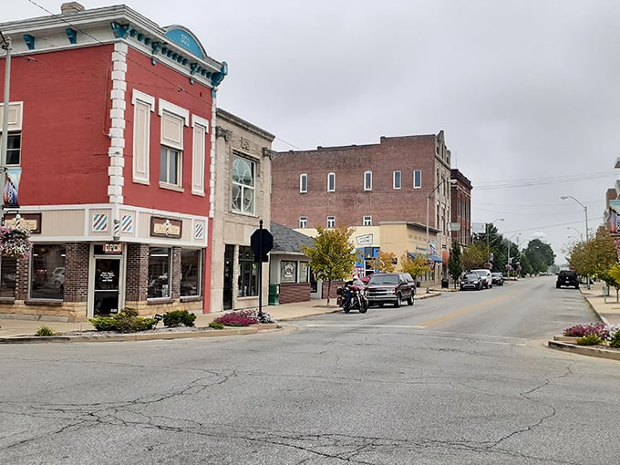 Kokomo's main street beckons with the kind of authentic charm that makes you want to park and explore.