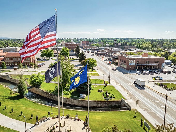 Main Street Lewistown offers small-town charm without the big-city price tag, where $1,200 monthly feels like winning the lottery.