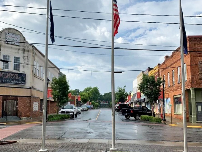 Liberty's Main Street stretches out like a welcome mat, inviting you to slow down and stay awhile.