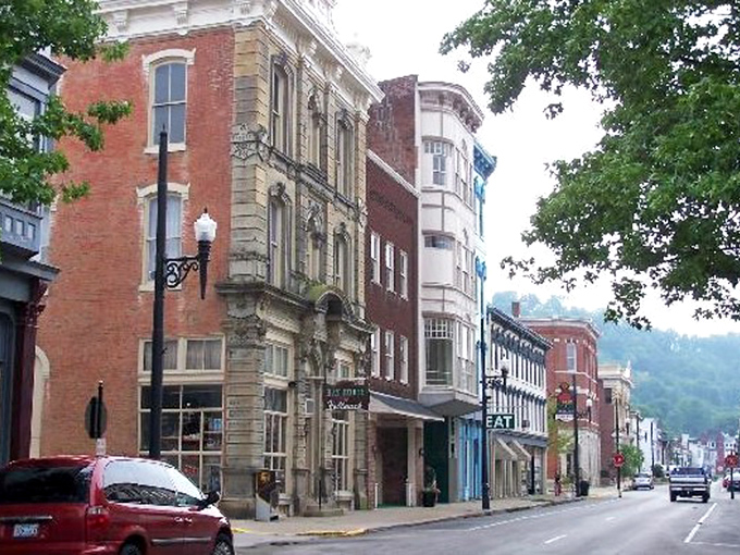 Maysville's Ohio River town architecture stands tall, while prices stay refreshingly down to earth. 