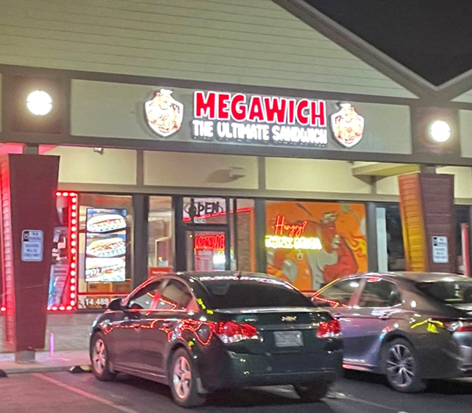 Bold colors and bigger promises - this is where sandwich dreams come to life magnificently.