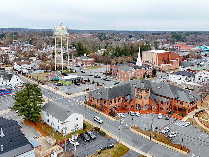 Milford's downtown intersection buzzes with small-town energy that big cities lost somewhere around 1975.