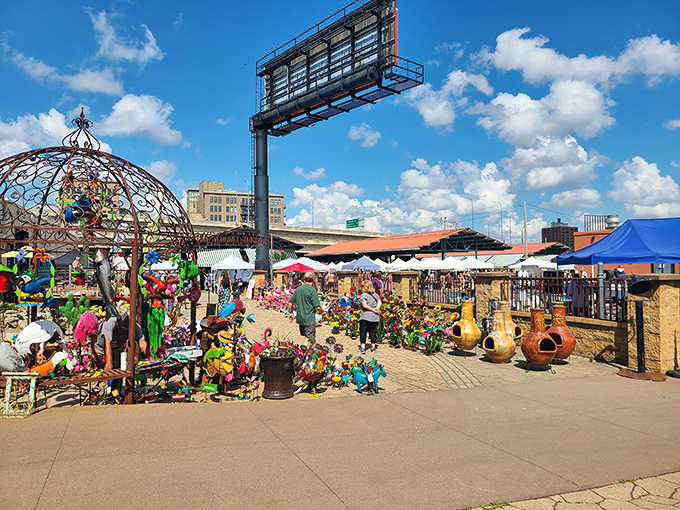Urban treasure hunting with a skyline view &ndash; where city meets country and everyone finds something special.