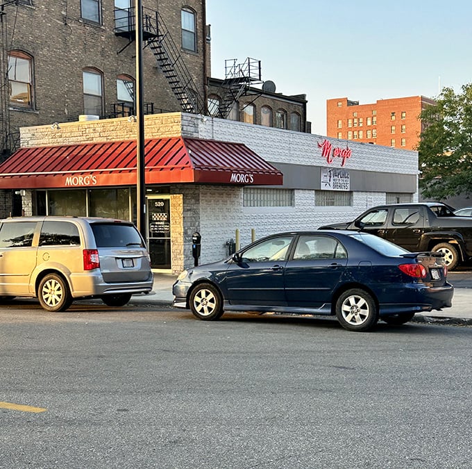 Morg's modest exterior hides breakfast treasures within. This Waterloo staple lets the food do the talking rather than fancy frills.