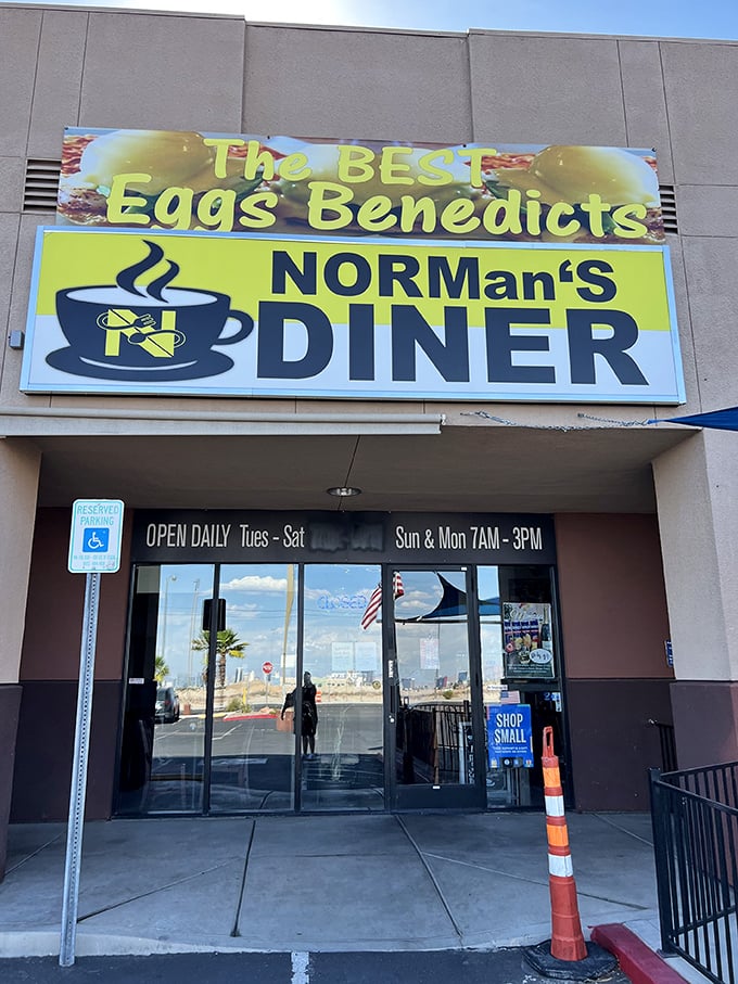 NORMan's DINER boldly proclaims its eggs benedict supremacy – a breakfast boast that locals know isn't just sunny-side-up optimism.
