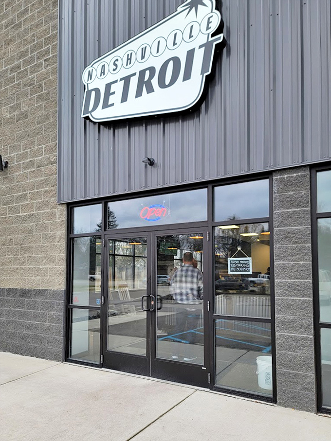 Nashville Detroit's sleek exterior hints at the spicy Southern secrets waiting inside this White Lake gem.