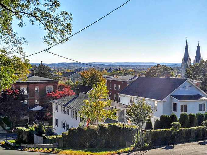 New Britain's residential streets show off that classic New England architecture without the coastal Connecticut price tag attached.