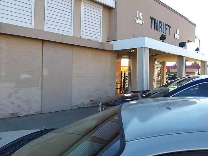 Simple storefront, serious savings - sometimes the best treasures hide behind the most unassuming facades in town.