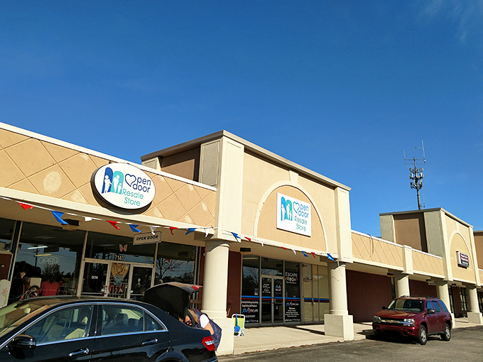 That welcoming storefront with its warm earth tones says "come on in" louder than any sale sign could.