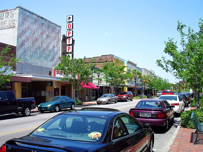 The tree-lined streets of downtown Orangeburg offer shade, charm, and housing prices that won't send you running for the hills.