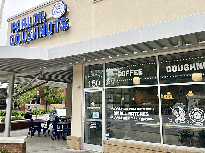 Parlor Doughnuts brings a touch of modern chic to Lexington's sweet scene, with outdoor seating for proper donut contemplation.