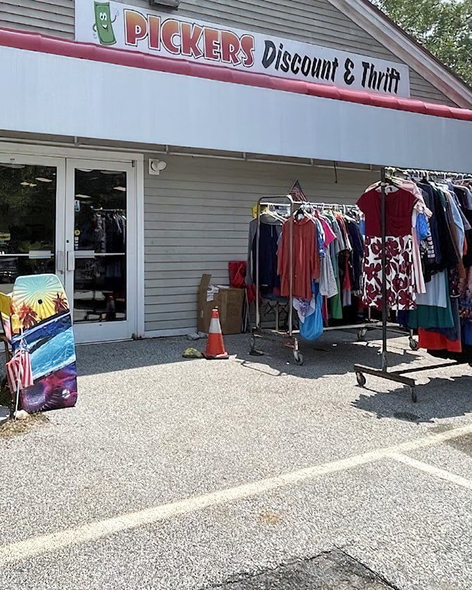 When merchandise spills onto the sidewalk, you know serious bargain hunting adventures await inside this treasure trove.