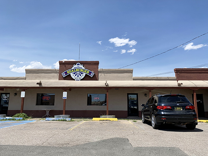 Realburger's simple sign tells you everything you need to know&mdash;no pretense, just honest-to-goodness burger perfection.