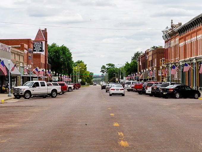 Wide streets and brick facades create the perfect backdrop for conversations that actually matter in life.