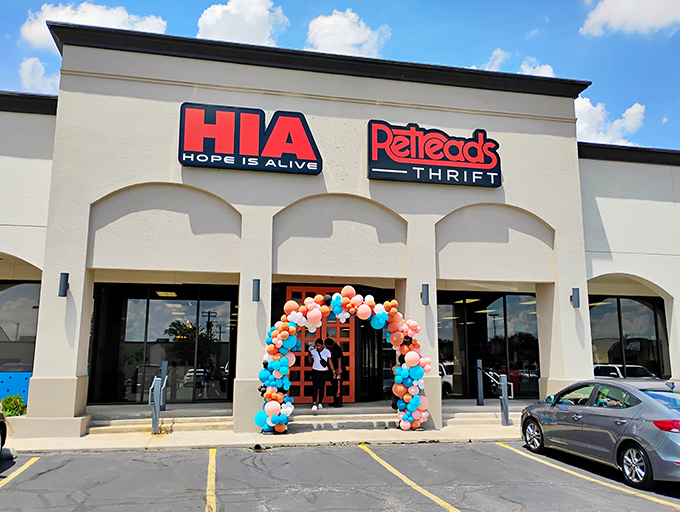 That Hope Is Alive message reminds you that shopping here does double duty&mdash;style upgrades plus helping neighbors heal.