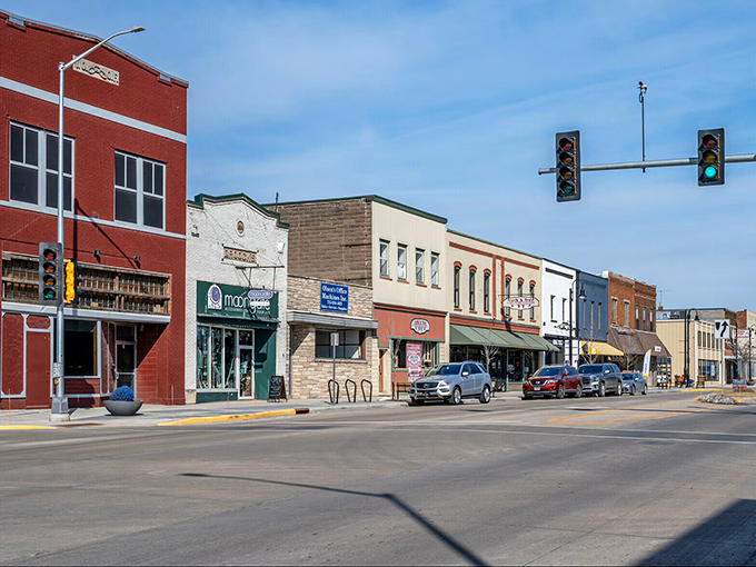The heart of this northern Wisconsin gem offers everything from cozy cafes to practical shops, all at small-town prices.