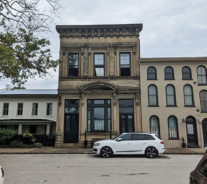 Ripley's main street looks like it was plucked from a Norman Rockwell painting. Those architectural details would cost a fortune elsewhere!