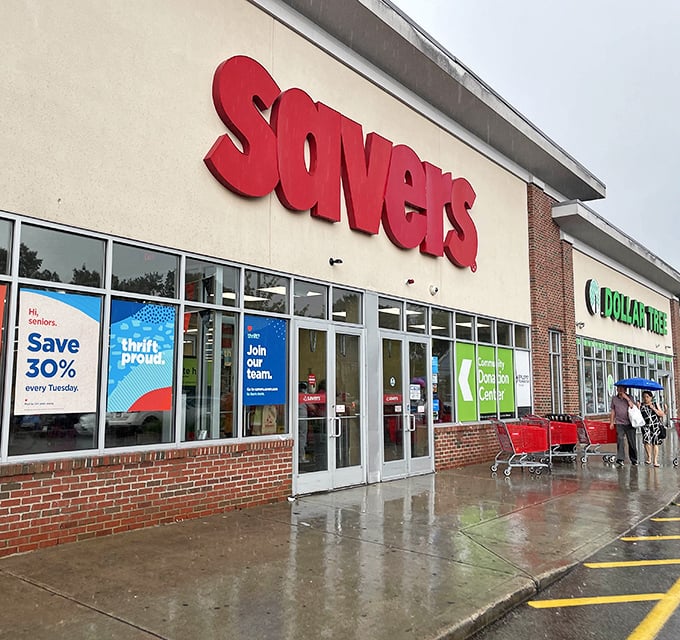 Savers brings big-box organization to thrift shopping, making it easy to find exactly what you're looking for today.