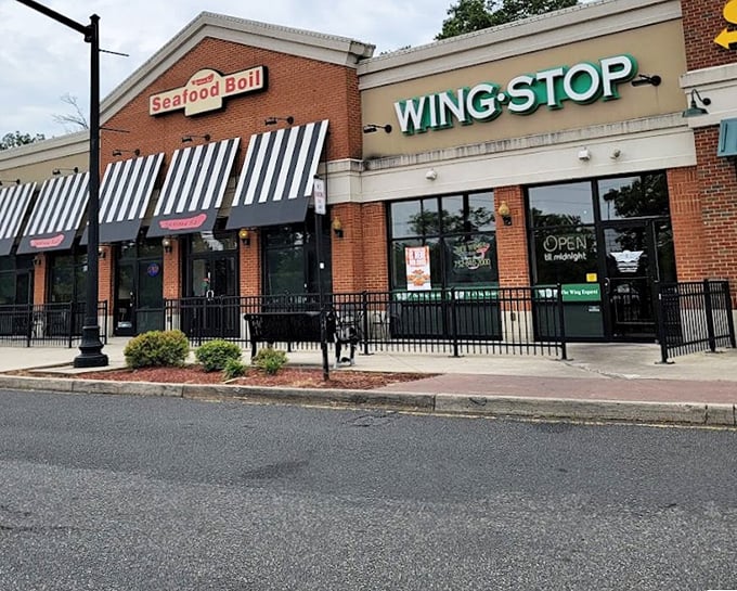 This is where seafood boils become full-contact dining experiences, complete with mallets, bibs, and absolutely zero pretension about getting messy.