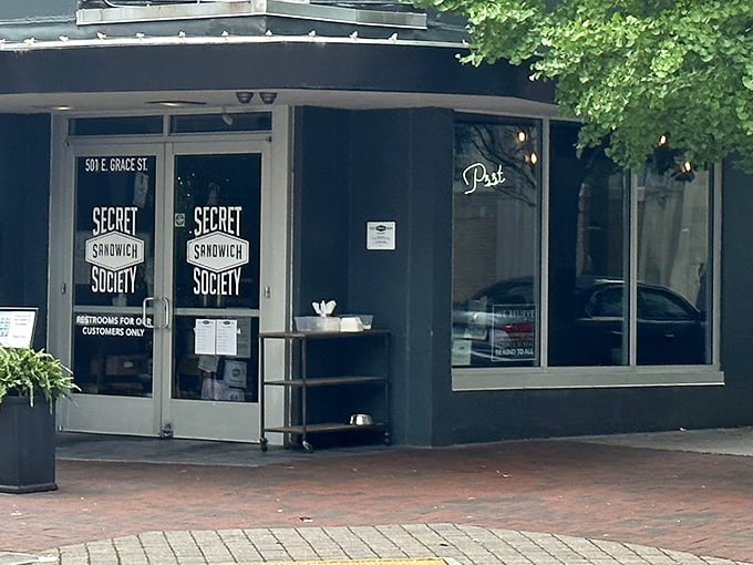 Secret Sandwich Society's sleek storefront feels like the entrance to a delicious speakeasy. The password? "I'll have the McKinley."