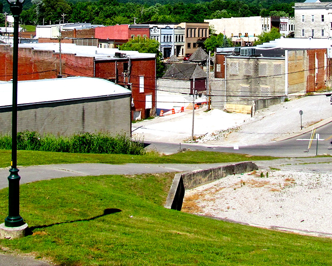 Sparta's downtown shows off its small-town roots with historic buildings that have watched generations pass by peacefully.