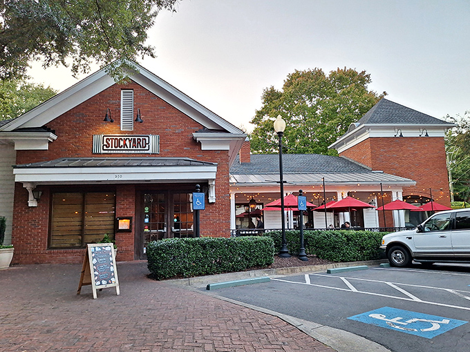 Stockyard's brick sophistication suggests burgers elevated beyond ordinary, yet still refreshingly down-to-earth and approachable.