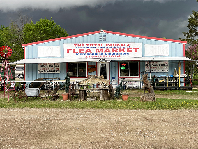This red-and-white building holds more surprises than your grandma's attic&mdash;and the prices won't make you need a nap afterward.