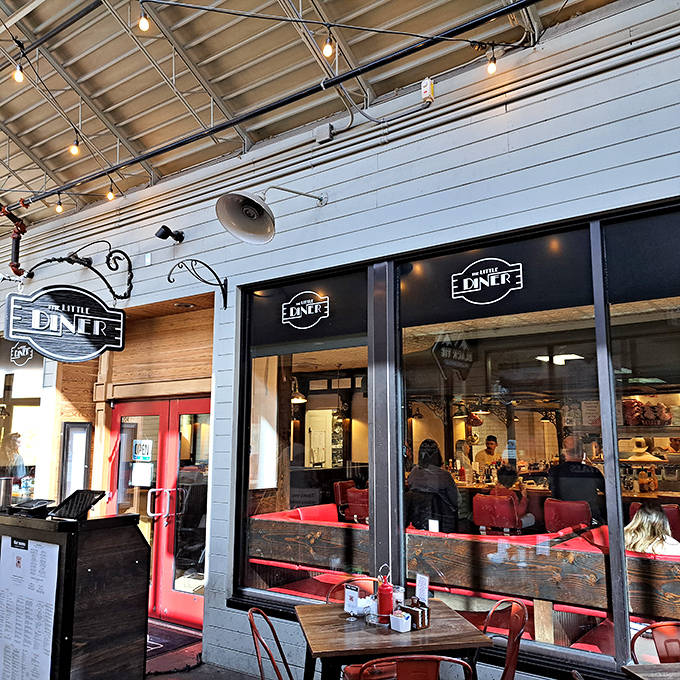 The Little Diner: Tucked among Vail's upscale shops, this cozy blue haven proves great breakfast doesn't need fancy ski lodge prices.