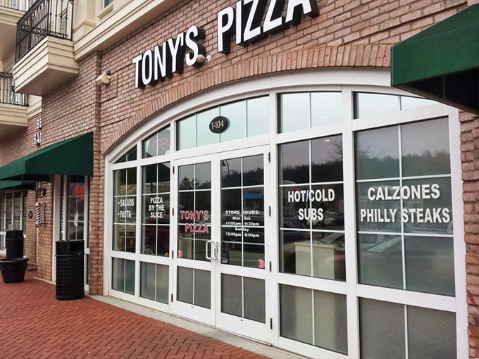Tony's Pizza brings that neighborhood pizzeria feel to life. The kind of place where everybody knows your order.
