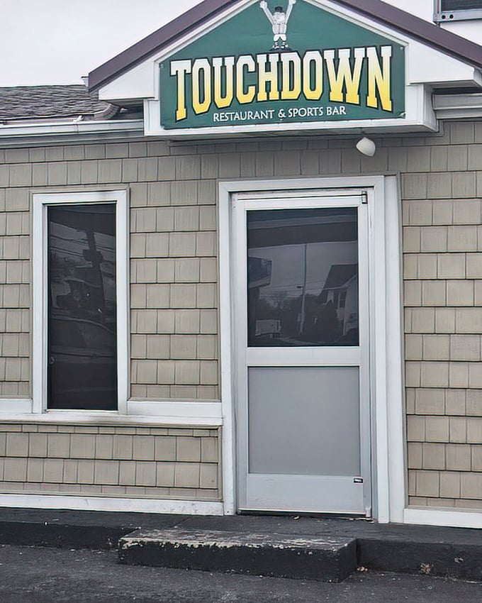 Touchdown's modest exterior belies the championship-worthy chicken within. Don't judge this playbook by its cover!