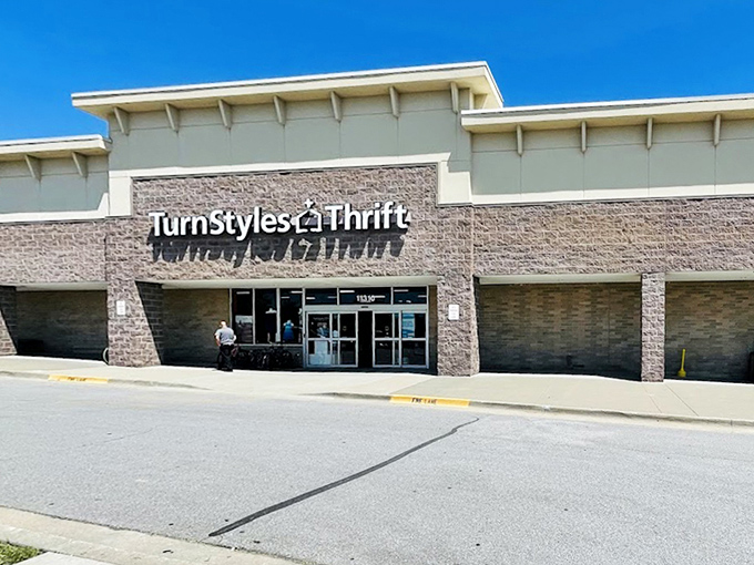 Modern architecture meets timeless thrifting traditions where your forty dollars stretches further than you'd ever imagine possible.