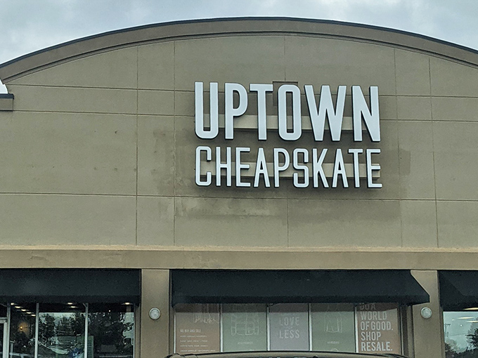 Uptown Cheapskate: where "secondhand" and "stylish" aren't mutually exclusive terms.