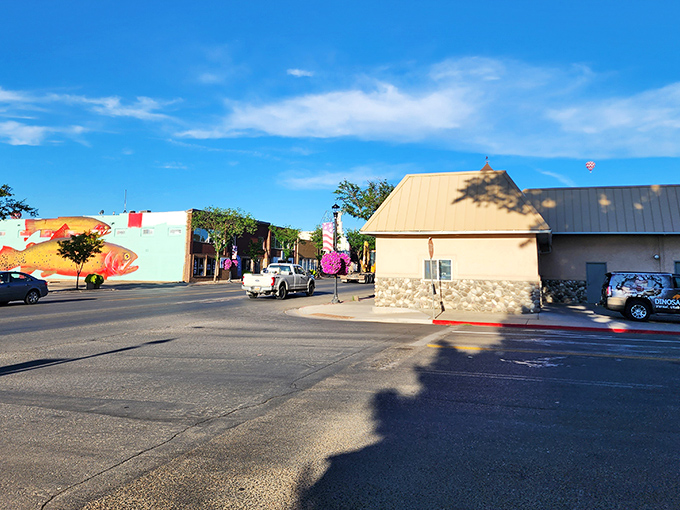 Vernal's downtown blends practical shopping with dinosaur-era charm, creating a uniquely prehistoric yet perfectly modern vibe.
