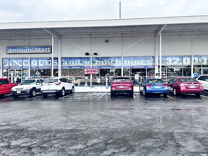 Virginia Beach Antique Mall might look unassuming from the outside, but inside it's a wonderland of vintage discoveries.