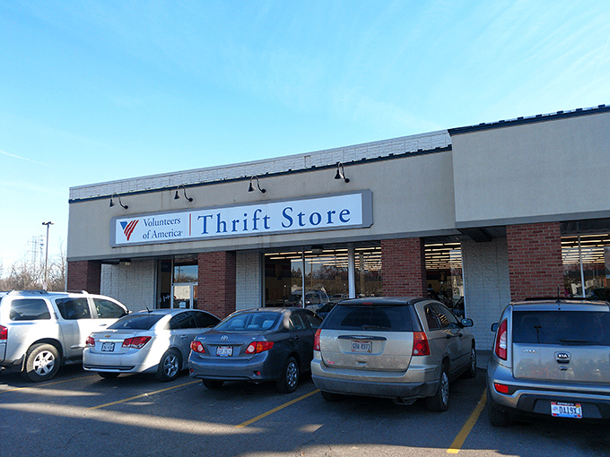 The Volunteers of America knows how to make thrifting feel like a noble quest for bargains.