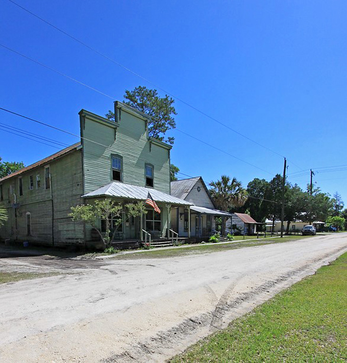 Wellborn's rustic charm shines through in weathered wooden buildings that have more character than a Tennessee Williams play.