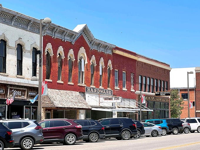 Wellington's downtown square proves that courthouse architecture from the old days still captures our imagination today.