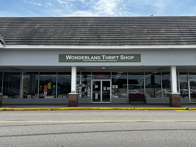 Wonderland indeed! This unassuming storefront holds treasures that would make Alice herself stop and shop.