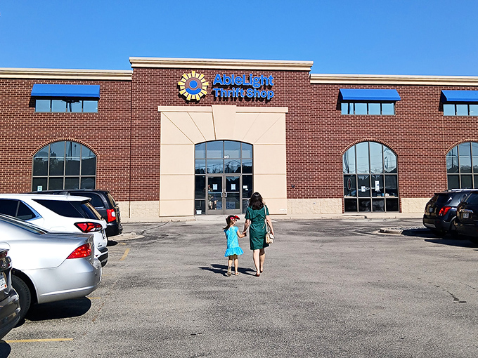 Families heading into AbleLight might not realize they're supporting a mission while hunting for that perfect secondhand find.