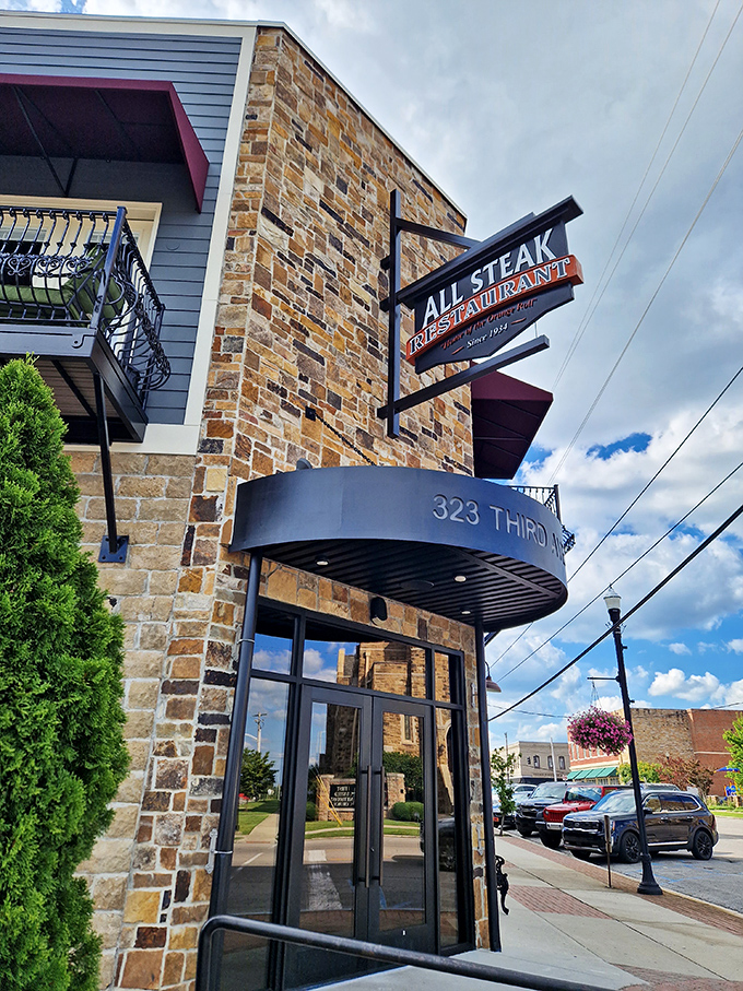 Classic architecture meets timeless flavors - some things never go out of style, especially great beef.