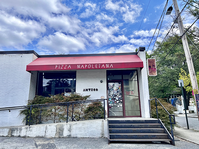 Antico's simple storefront hides the kind of authentic flavors that transport you straight to Naples. 