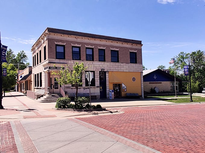 These brick-paved streets create a symphony underfoot that announces you've arrived somewhere truly special and worth savoring.