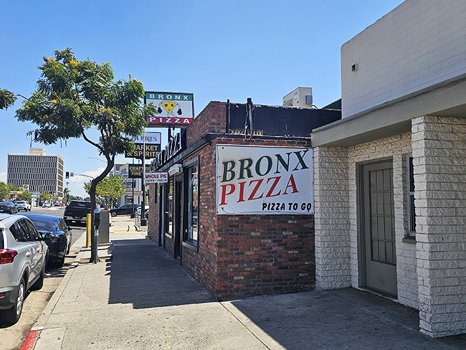 No frills, just thrills at this slice of the Big Apple in SoCal. Bronx Pizza keeps it authentically East Coast.