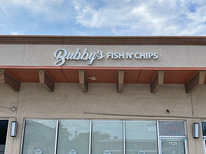 No frills, just skills! Bubby's unassuming exterior belies the crispy, golden treasures being crafted within these walls.
