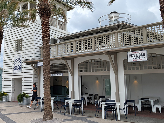 This elevated perch offers front-row seats to nature's nightly light show over the emerald coast.